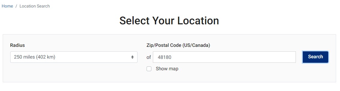 Location Based Search