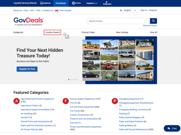Location Based Search
